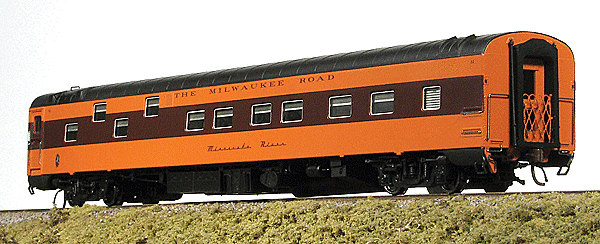 Rapido - The Super Continental Line(TM) Duplex Sleeper - Milwaukee Road ...