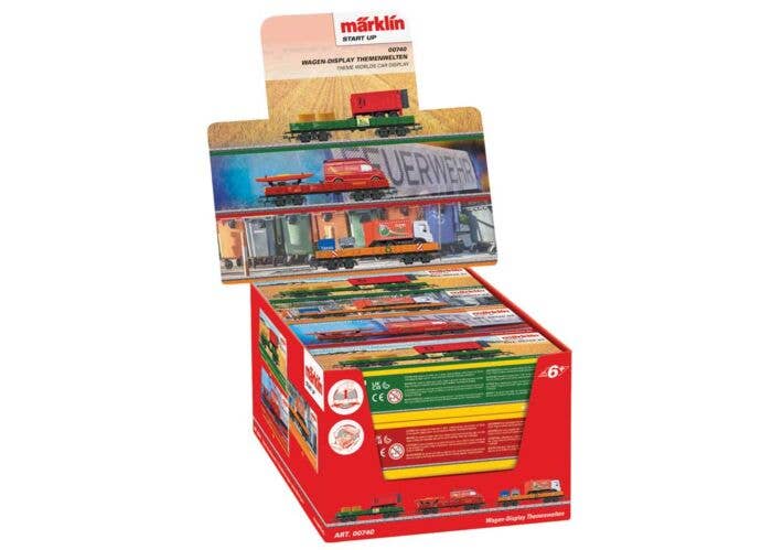 Marklin - These Worlds Freight 12-Car Set - 3-Rail - Ready to Run ...