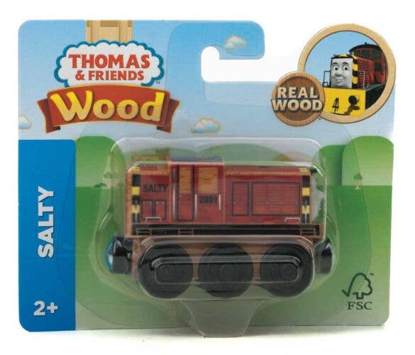 Fisher-Pri - Thomas & Friends(TM) Wood - Salty the Engine (red) - 286-FHM26