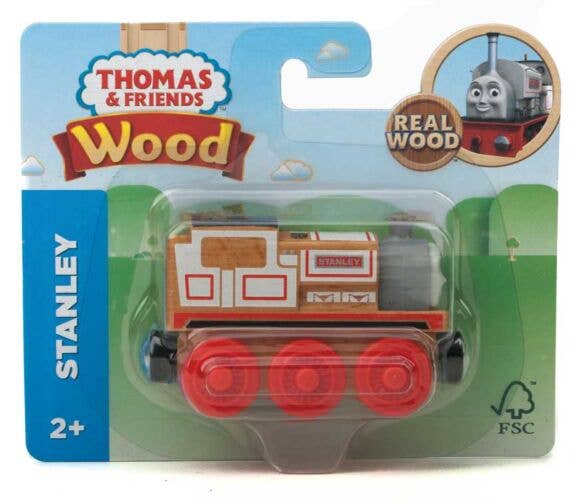Fisher-Pri - Thomas & Friends(TM) Wood - Stanley the Engine (silver, red) - 286-FHM31
