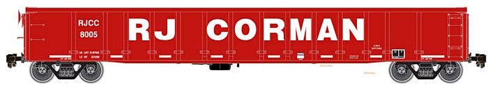 Atlas - Thrall 2743 Gondola - Ready to Run - Master(R) - RJ Corman RJCC #8005 (red, white ...