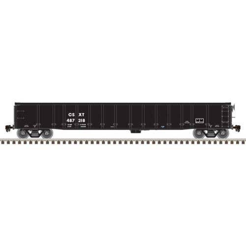 Atlas - Thrall 2743 Gondola - Ready to Run - Master(R) - CSX #487218 (black, white) - 150-20007423