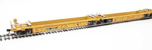 Walthers - Thrall 5-Unit Rebuilt 40' Well Car - Ready to Run - Trailer-Train DTTX #748811 A-E ...