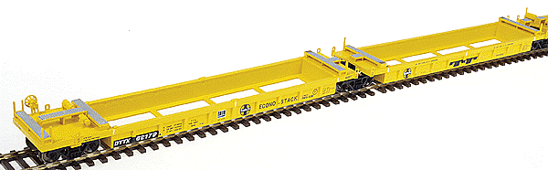 Intermount - Thrall 5-Unit Well Car Set - Ready to Run - Trailer-Train ...