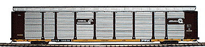 Walthers - Thrall 89' Tri-Level Enclosed Auto Carrier-Assembled - Conrail - 932-4857