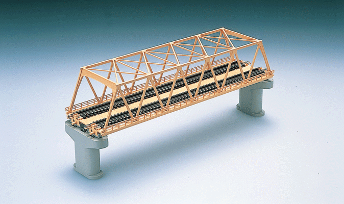 TomyTec - Through Truss Bridge w/2 Piers - Fine Track - Assembled ...