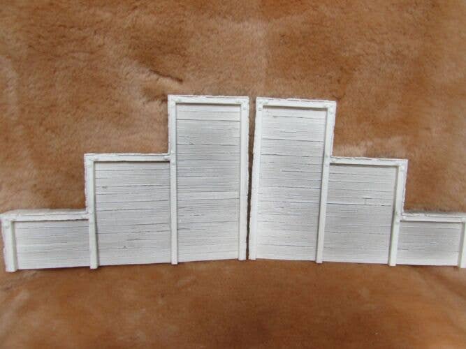 Pre-Size - Timber Tunnel Abutment (Wing Walls) - 8-1/4 x 6" 1 Pair ...
