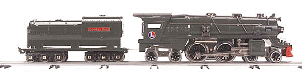 MTH - Tinplate Steam 400E Standard Gauge Engine Traditional - Gray w ...