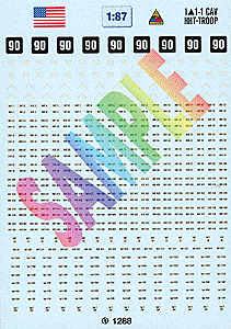 Trident - TL-Decals - Military - United States Army - 1st Armored ...