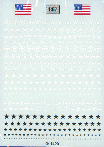 Trident - TL Decals - Military - US & Allies WWII - White Stars ...