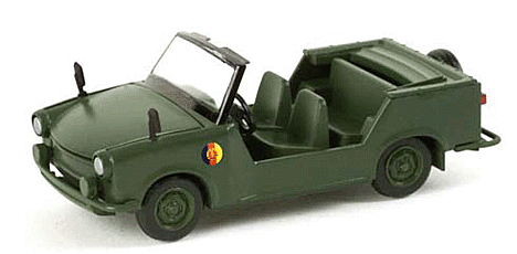 Herpa - Trabant Tramp Convertible - Assembled - German Army - 326-24440