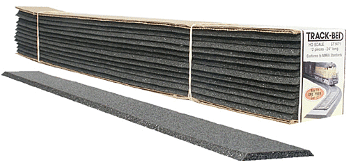 Woodland - Track-Bed Roadbed Material - 5mm x 2' pkg(12) - 785-1473