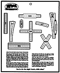 Atlas - Track Planning Template Set - 150-361