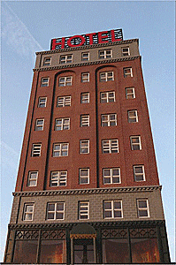 Laser-Art - Trackside Hotel Backdrop - Laser-Art - Kit - 5-3/4 x 2-3/4 ...