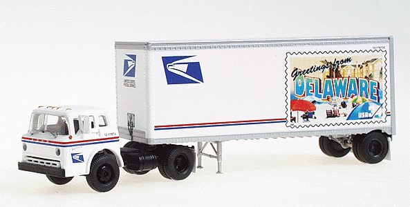 Athearn - Tractor Trailer - Ford "C" w/28' Trailer - United States ...