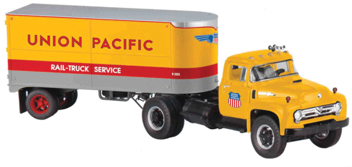 Lionel - Tractor w/Piggyback Semi Trailer - Assembled - Union Pacific ...