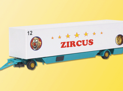 Kibri - Tractors/Trailer Rigs: Circus Trailer - 405-14658