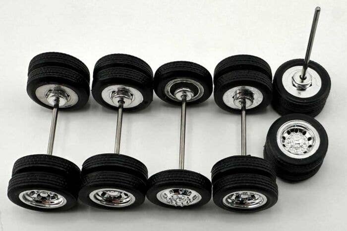 HLP - Tractor/Trailer Wheel Set - 1mm - 734-18850