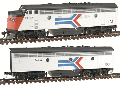 Stewart Hb - Traditional Line Diesel EMD F7A/F7B, Phase I Early, Powered/Dummy, DCC Ready ...
