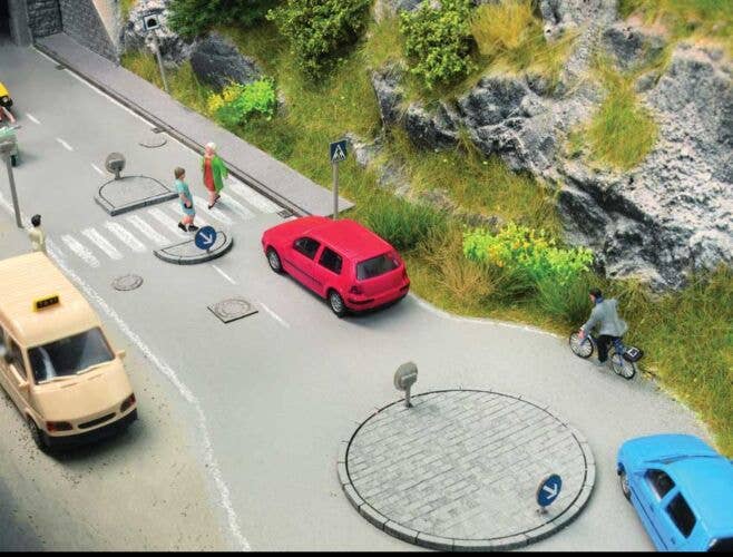 Noch - Traffic Island Set - Laser-Cut Minis - Roundabout and Islands ...