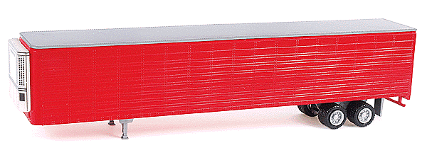 Boley - Trailer Only - 53' Dual-Axle Reefer Van - Red - 185-20671