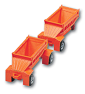 Boley - Trailer Only - Double-Bottom Dump Type pkg(2) - Orange - 185-207299