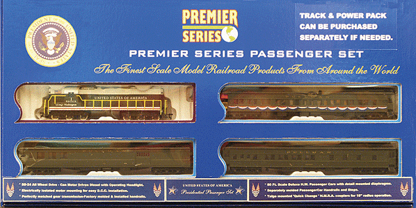IHC - Train Set - The Presidential No Track or Power Pack - 348-320