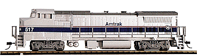 Walthers - Trainline (R) Diesel GE-8 40B Powered/Ready-to-Run - Amtrak(R) #517 Phase IV Scheme ...