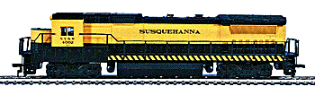 Walthers - Trainline(R) Diesel GE-8 40B Powered/Ready-to-Run - NYS&W Susquehanna #4002 Standard ...