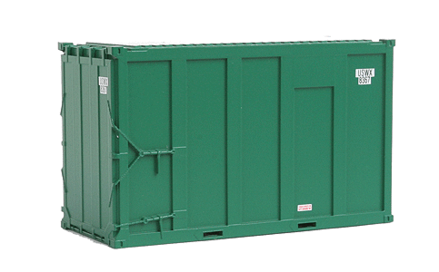 Atlas Trnm - Trainman(R) 20' High-Cube MSW Trash Container 4-Pack ...