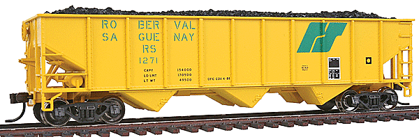 Atlas Trnm - Trainman(R) AAR 70-Ton 3-Bay Open Hopper - Ready to Run ...