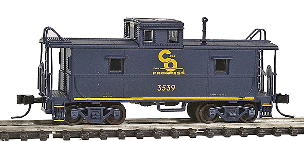 Atlas Trnm - Trainman(R) C&O-Style Steel Cupola Caboose - Ready to Run ...