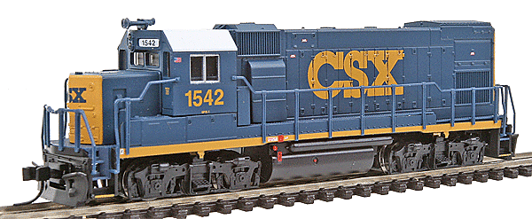 Atlas Trnm - Trainman(R) Diesel GP15-1 Standard, Powered - CSX #1542 - 751-52603