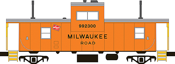 Rapido - Transcona Yard Wide-Vision Caboose - Lighted & Assembled ...