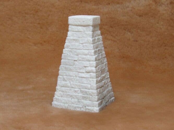 Pre-Size - Trestle Tower Footing - Granite Block - 483-134