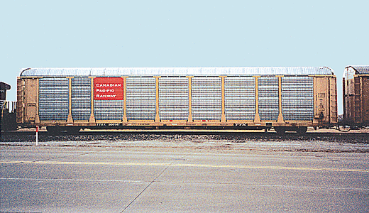 Con-Cor - Tri-Level Auto Rack - Canadian Pacific Railway - 223-603034