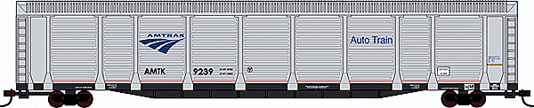 Con-Cor - Tri-Level Auto Rack - Ready to Run - Amtrak (Phase V) - 223-14710