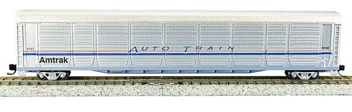 Con-Cor - Tri-Level Auto Rack - Ready to Run - Amtrak #9102 (Phase IV ...