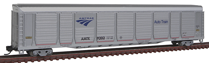 Con-Cor - Tri-Level Auto Rack - Ready to Run - Amtrak #9202 (Phase IVb ...