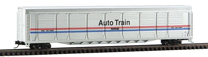 Con-Cor - Tri-Level Auto Rack - Ready to Run - Amtrak #9082 (Phase III ...