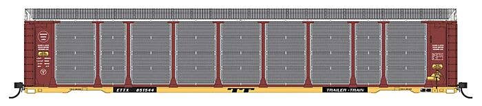 Intermount - Tri-Level Enclosed Auto Rack - Ready to Run - Missouri ...