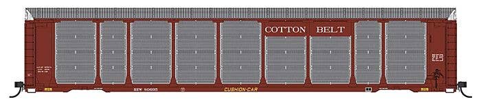 Intermount - Tri-Level Enclosed Auto Rack - Ready to Run - Cotton Belt ...