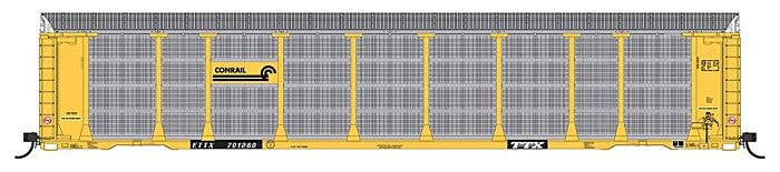 Intermount - Tri-Level Enclosed Auto Rack - Ready to Run - Conrail ETTX ...
