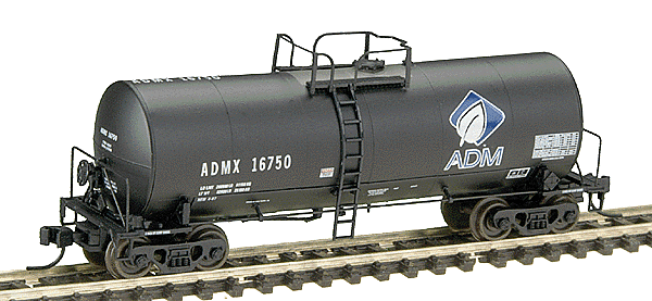 Atlas - Trinity 17,600 Gallon Corn Syrup Tank Car - ADM - ADMX w/Leaf ...