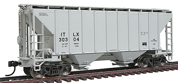 Walthers - Trinity 2-Bay Cement Service Covered Hopper - Ready to Run ...