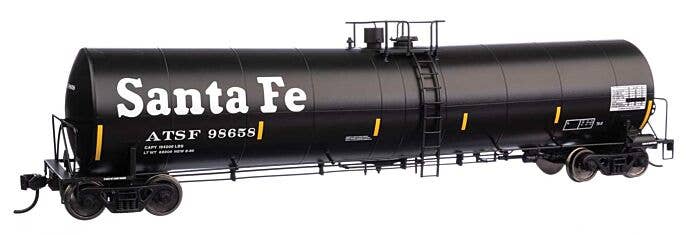 Walthers - Trinity 25,000-Gallon Tank Car - Ready to Run - Santa Fe ...