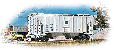 Walthers - Trinity 37' Cement Service Covered Hopper Kit - Southdown ...
