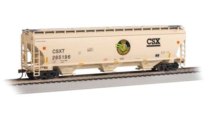 Bachmann - Trinity 5161 3-Bay Covered Hopper - Ready to Run - CSX ...