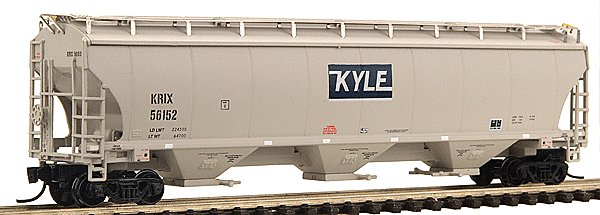 Intermount - Trinity 5161 Cubic Foot Covered Hopper - Ready to Run ...