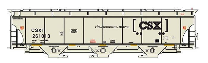 Intermount - Trinity 5161 Cubic Foot Covered Hopper - Ready to Run ...